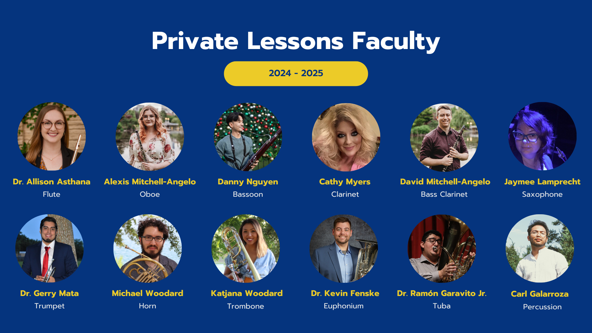 Private Lessons — Elkins Band & Guard