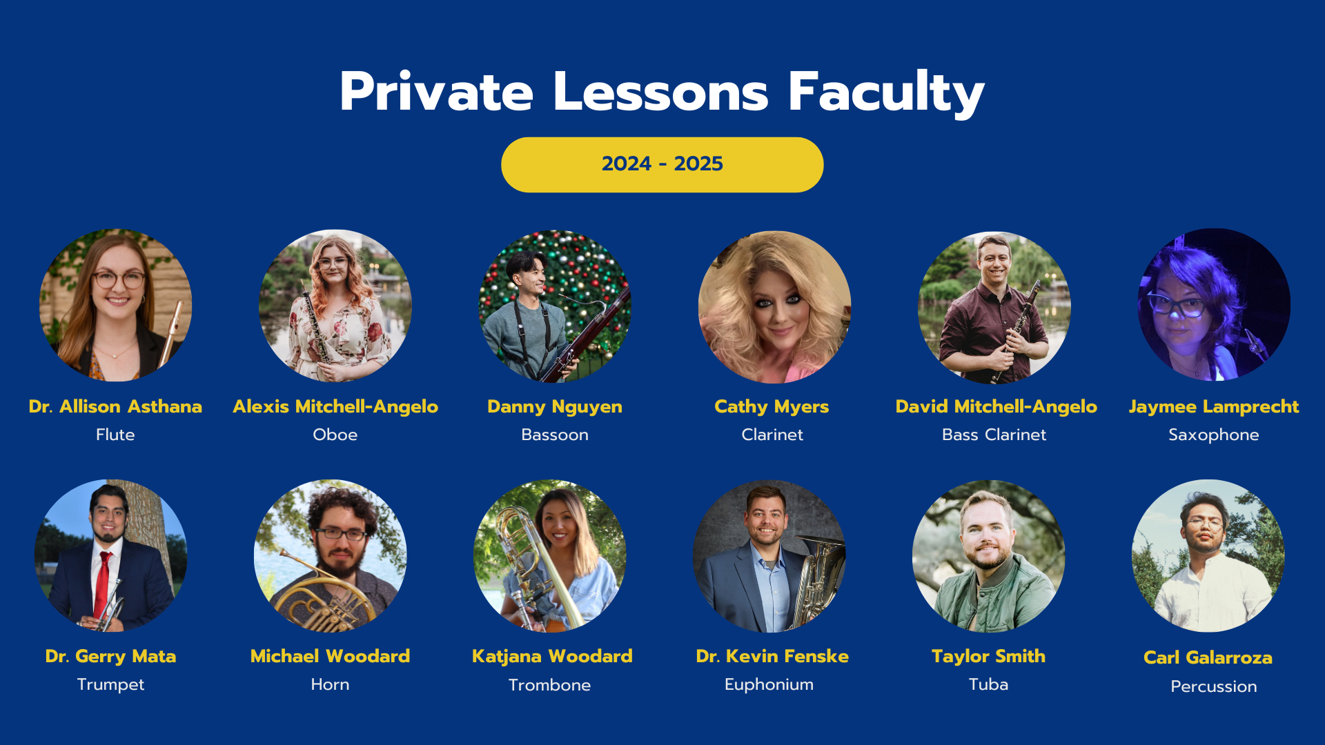 Private Lessons — Elkins Band & Guard