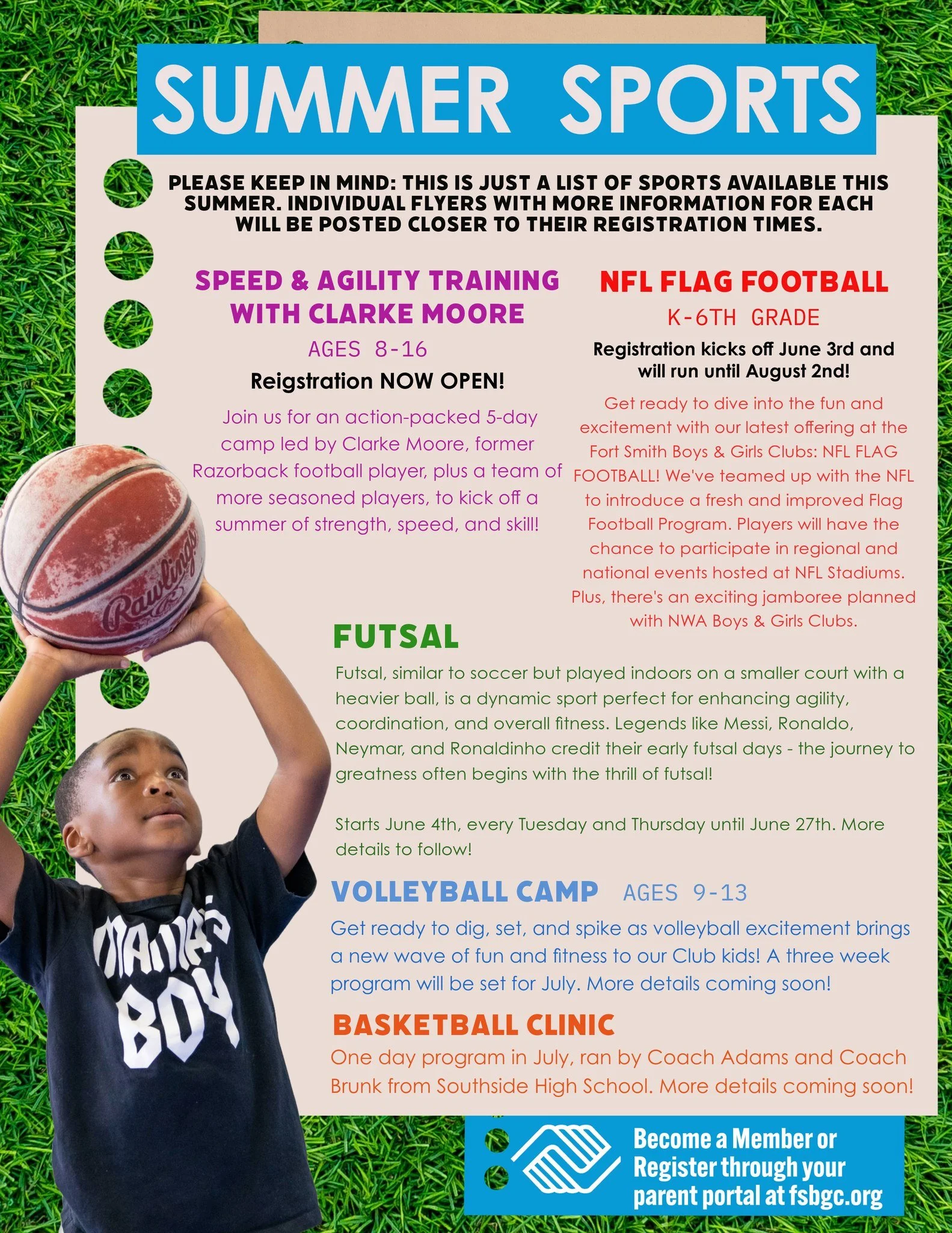 Summer Program — Fort Smith Boys & Girls Clubs