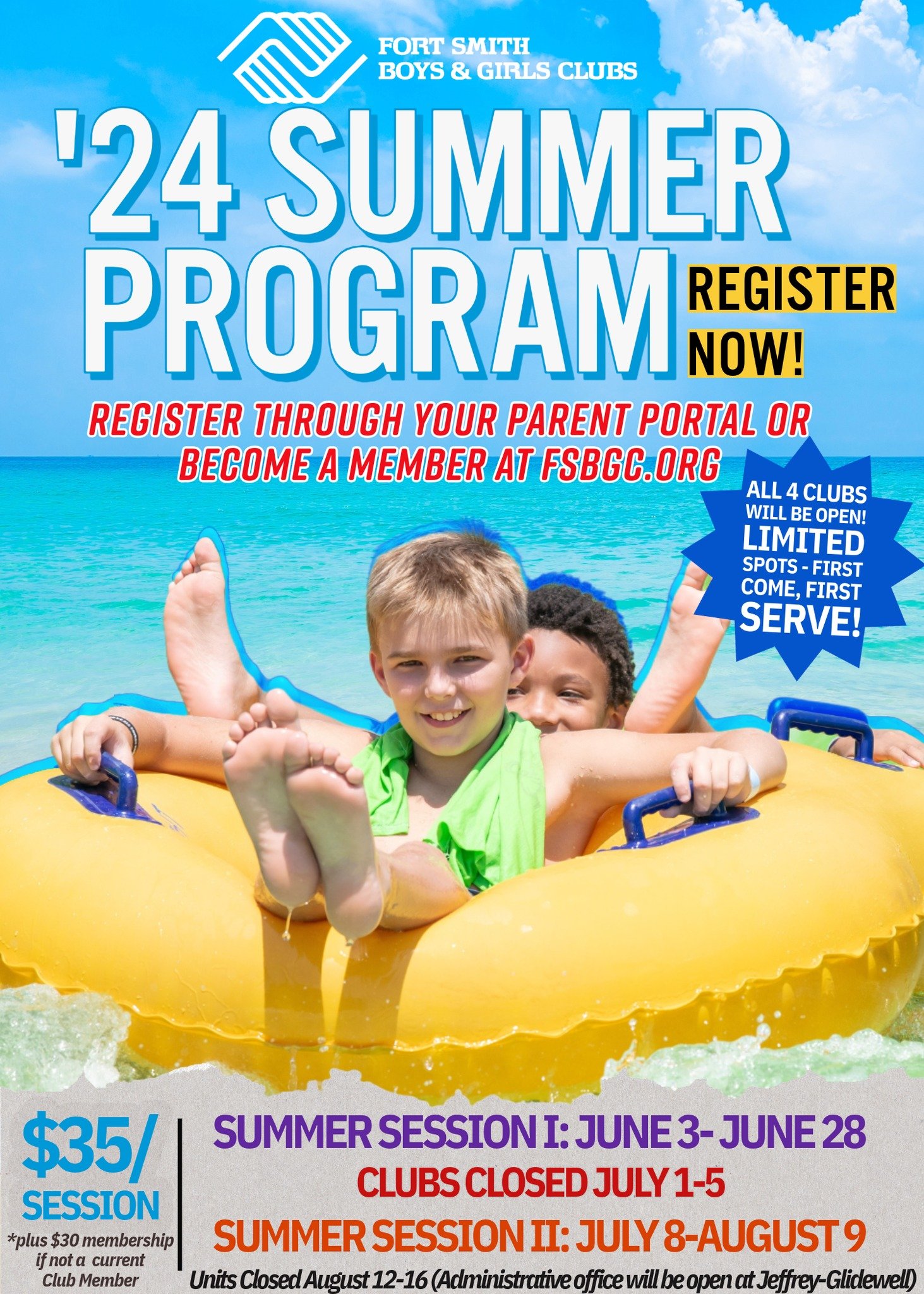 Summer Program — Fort Smith Boys & Girls Clubs