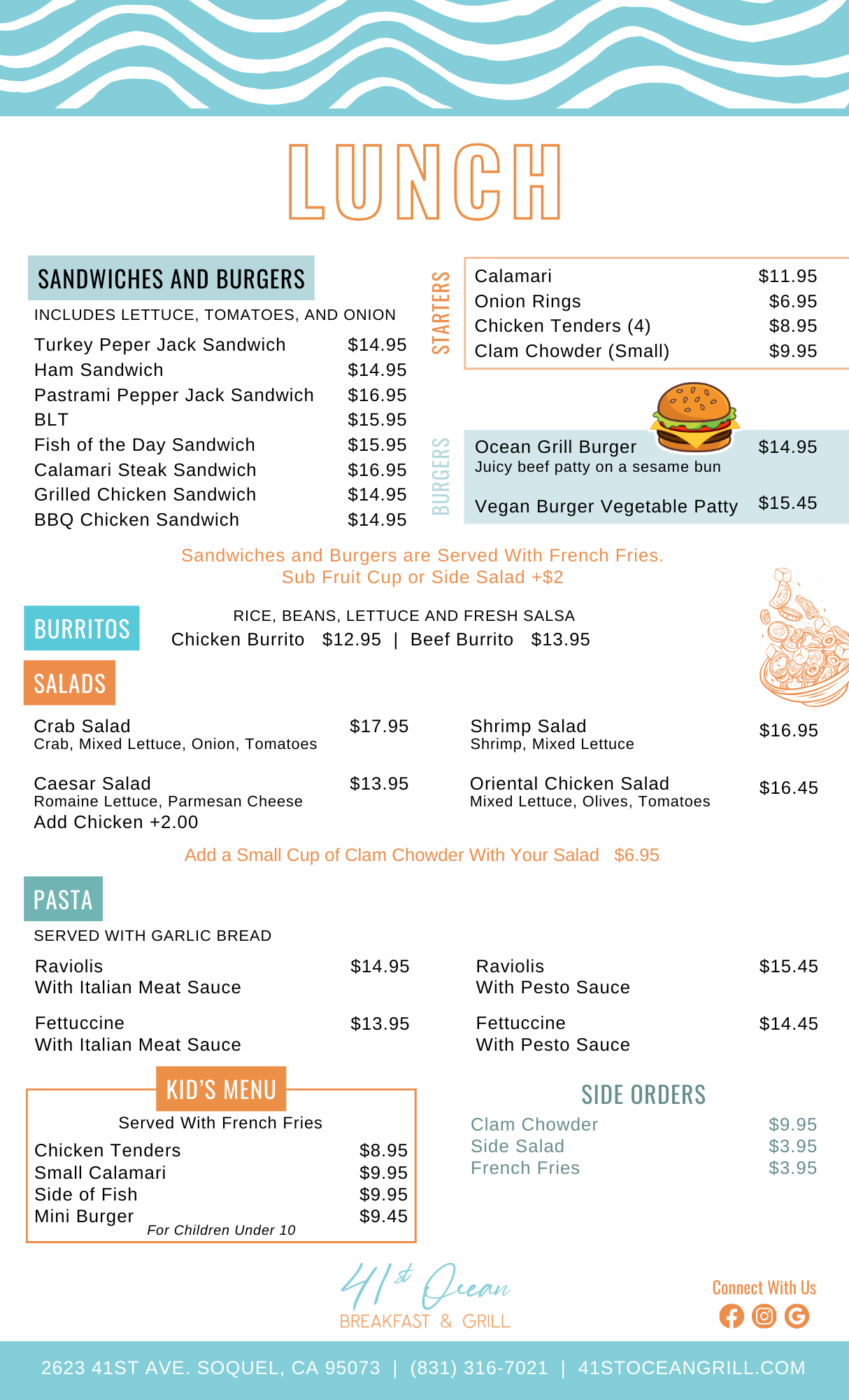 41st Ocean Breakfast and Grill - Soquel / Capitola California