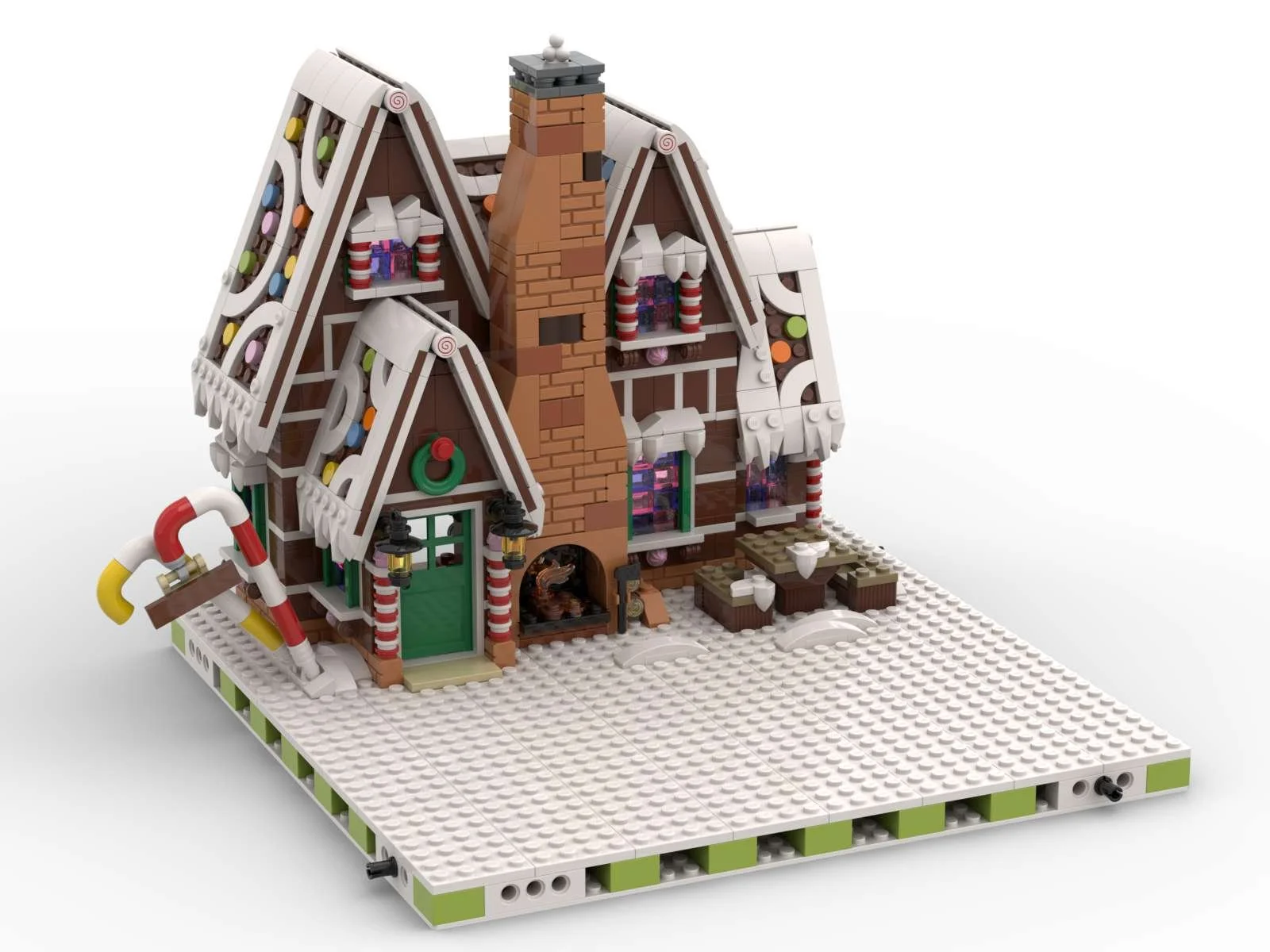 MILS Placement: 10267 Gingerbread House — Bricking Ohio