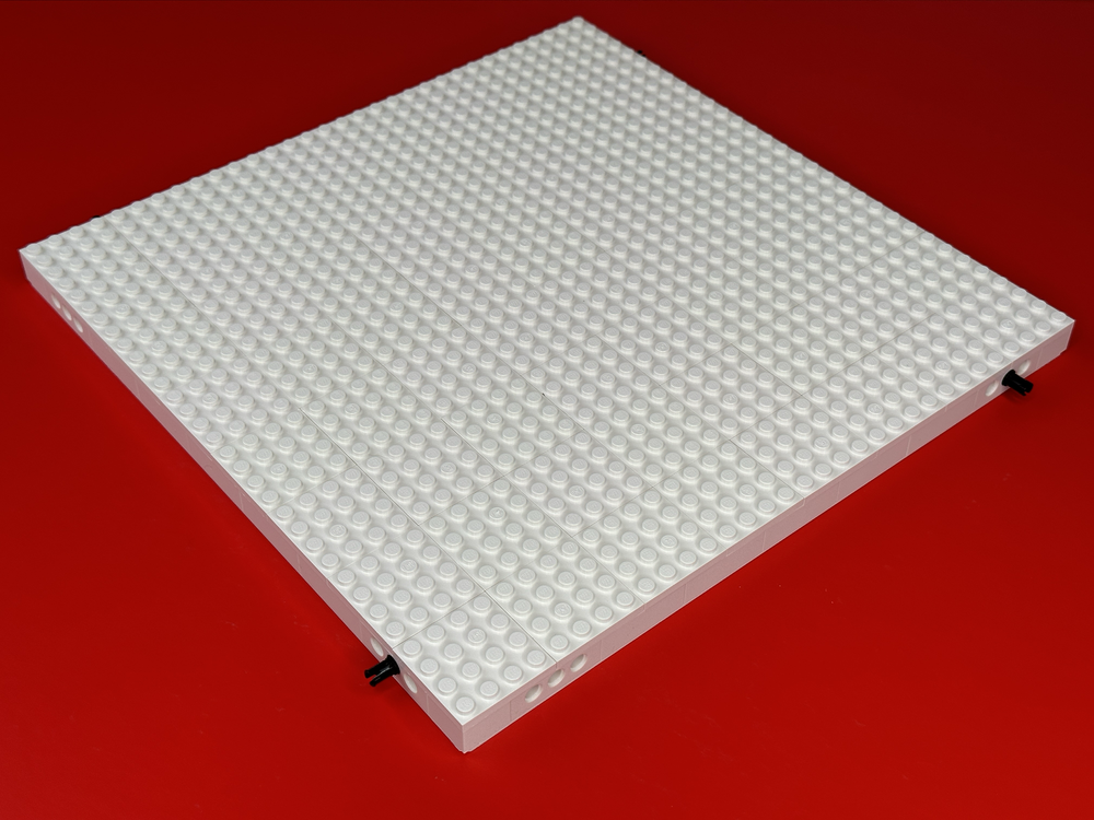 LEGO Winter Village MILS Plate Kit in White — Bricking Ohio
