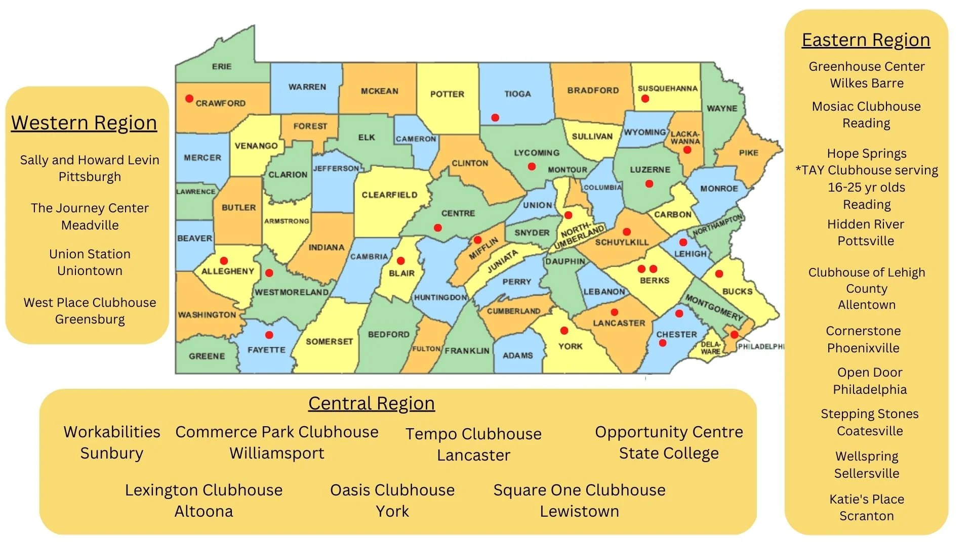 Find a Clubhouse — Pennsylvania Clubhouse Coalition
