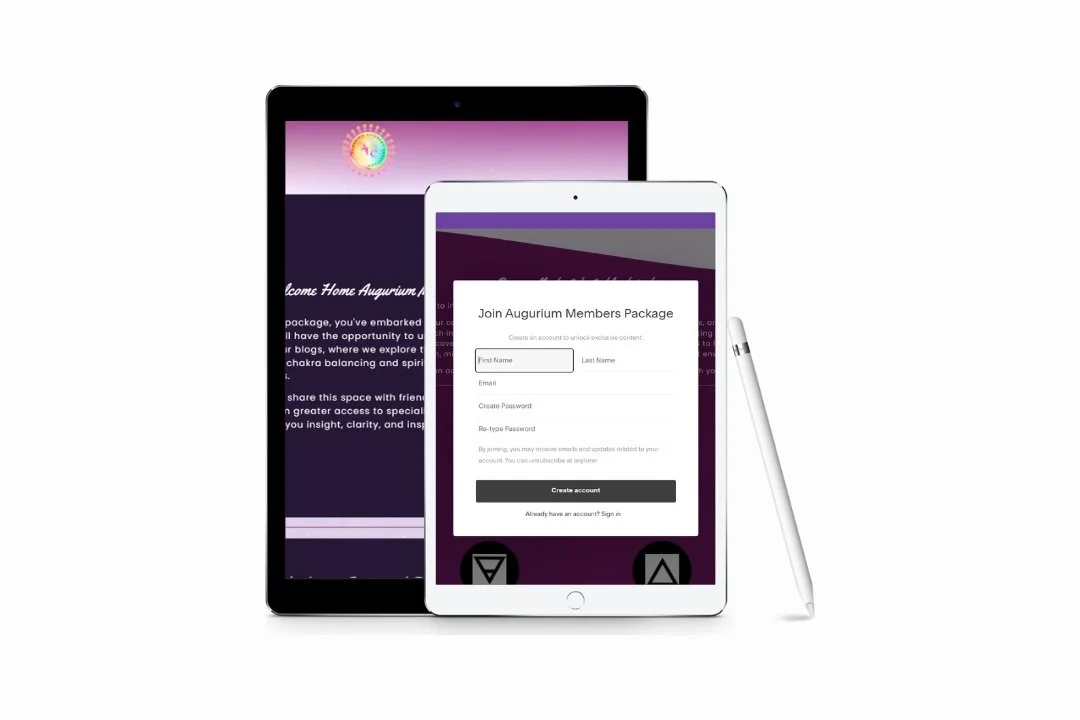 Membership Signup Page — Augurium Literary Creations