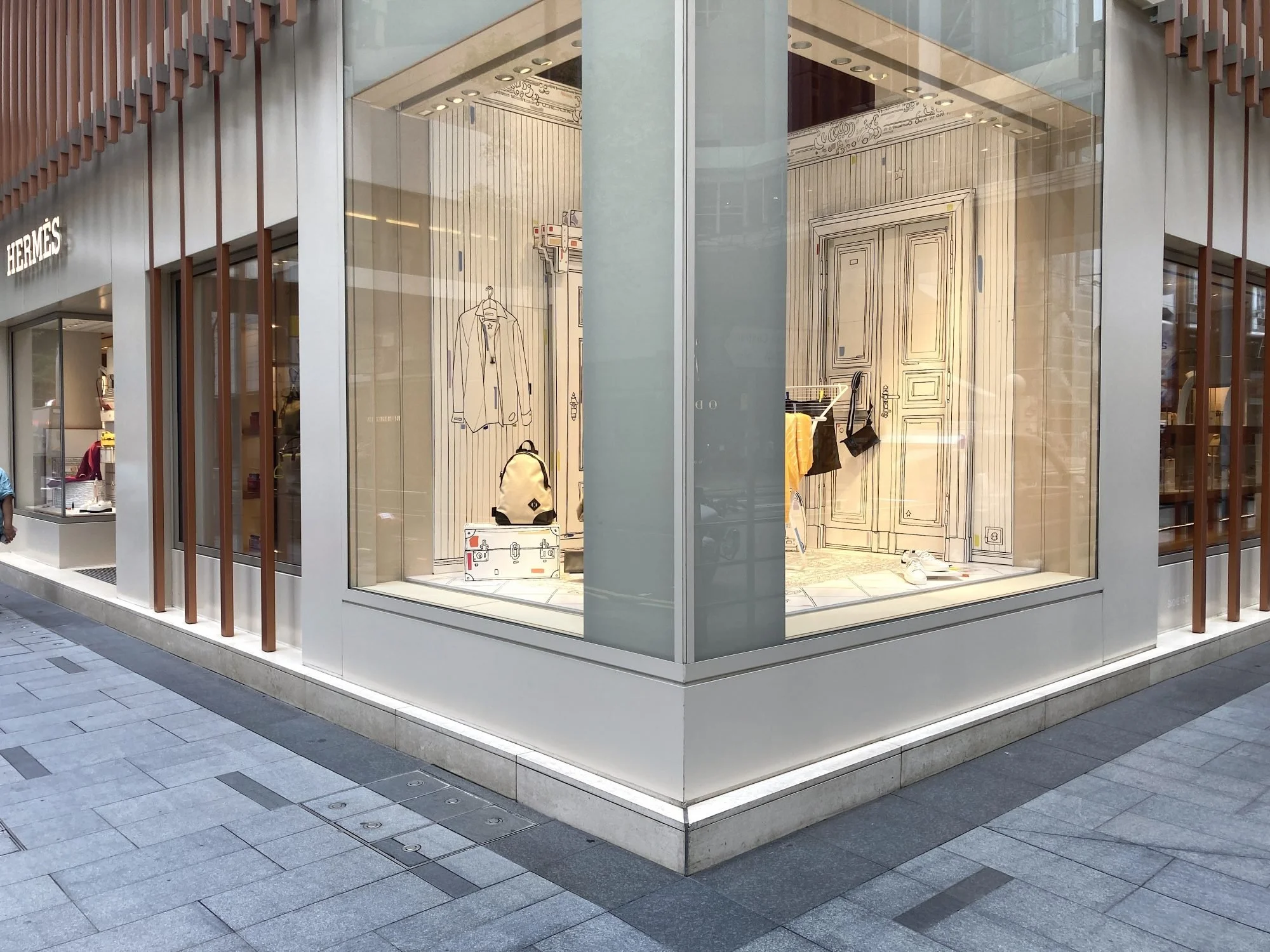 MARION EICHMANN — ARTIST-WINDOWS HERMÈS HONGKONG