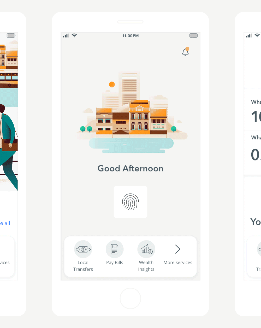 OCBC Digital Banking — Elen Winata - Digital Illustrator | Visual ...