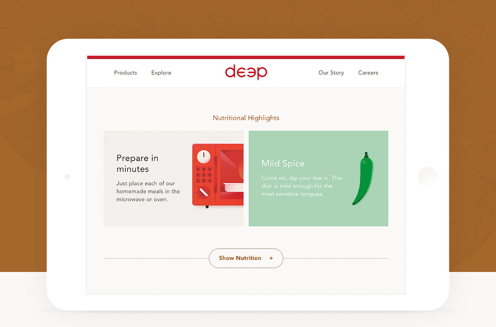 Deep Foods Indian Kitchen — Elen Winata - Digital Illustrator | Visual ...