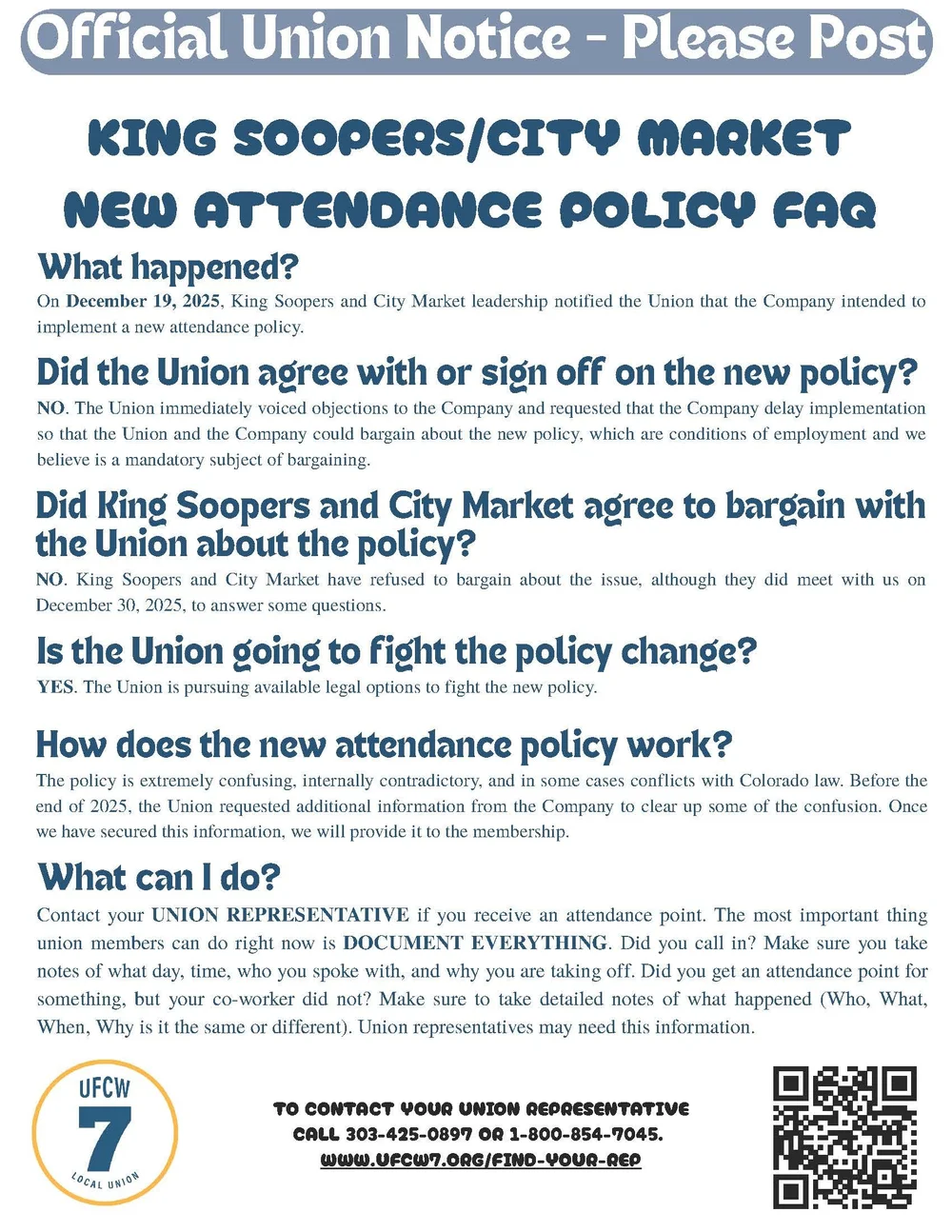 What's New — UFCW Local 7