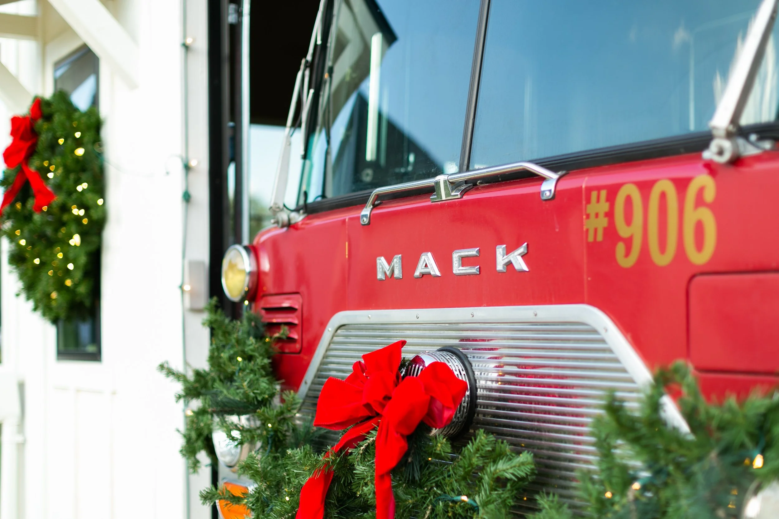 Firehouse Christmas Lights