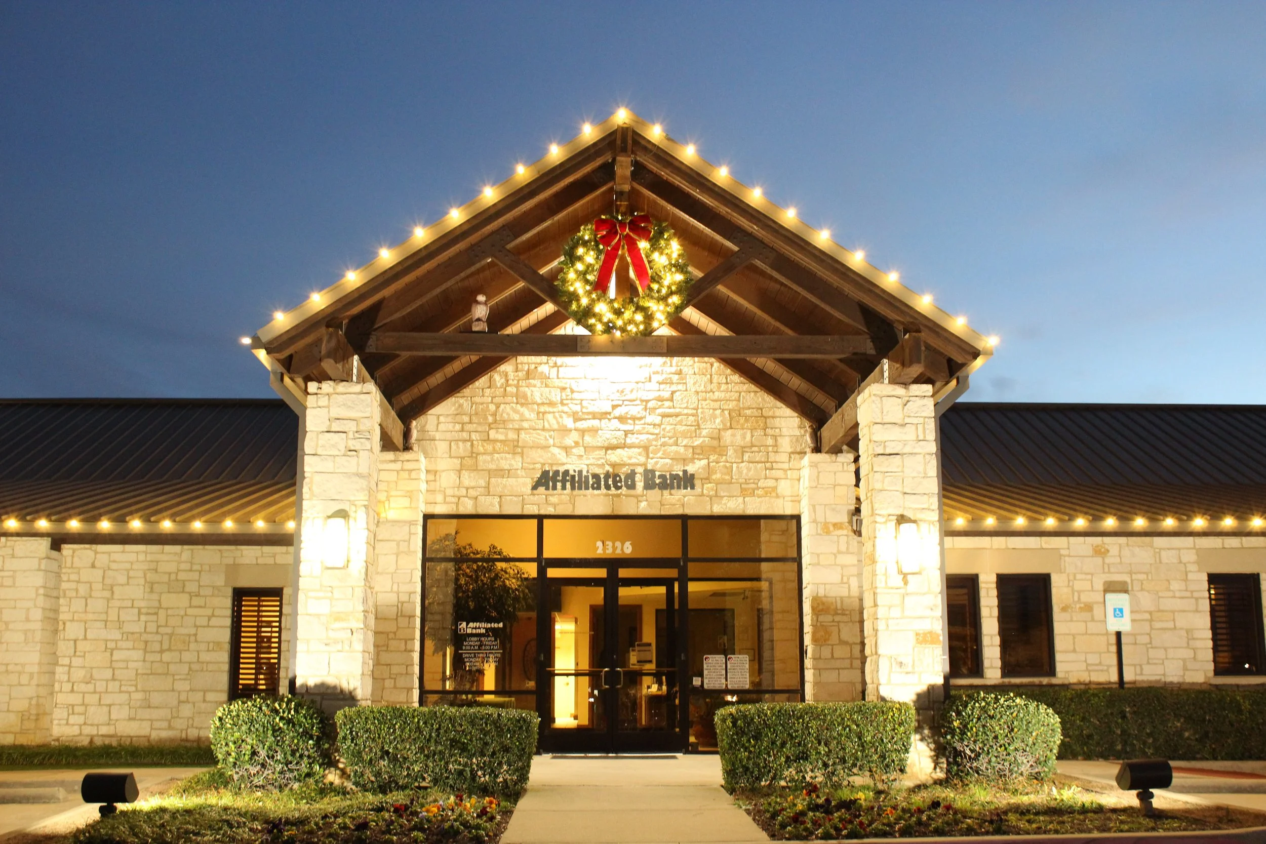 Firehouse Christmas Lights