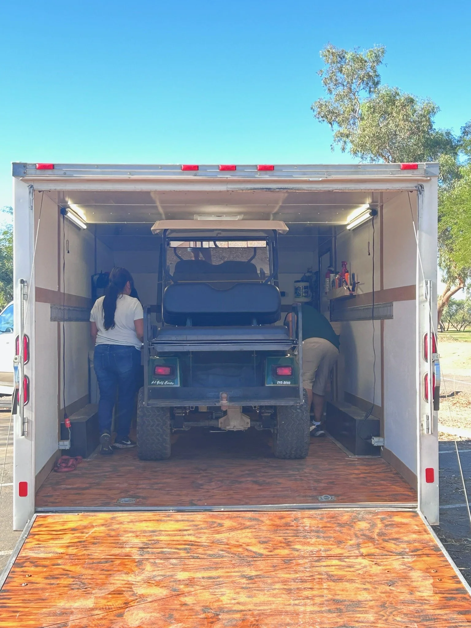 Mobile Golf Cart Clinic