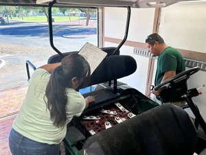Mobile Golf Cart Clinic