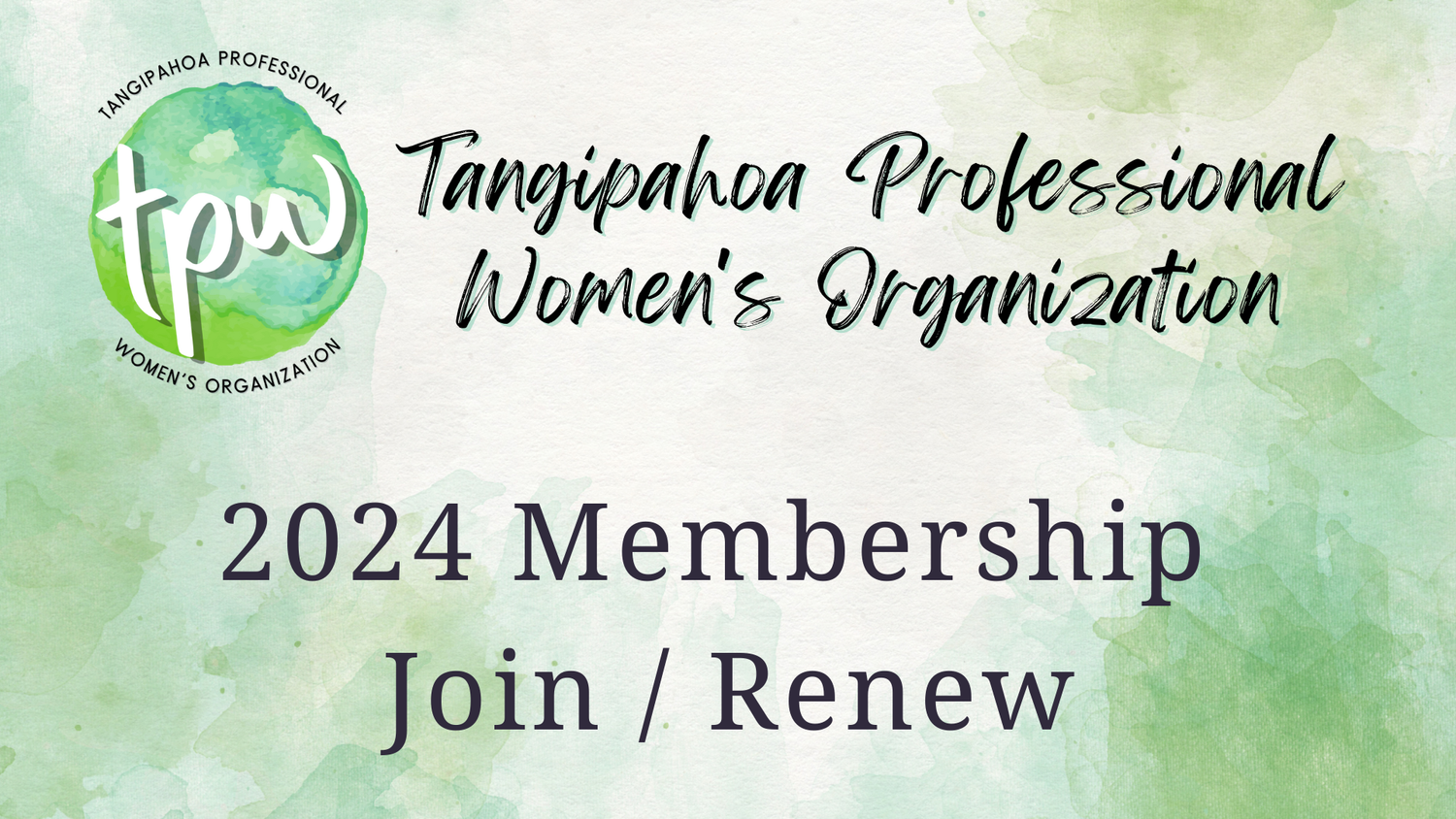 Membership — Tangipwo.org