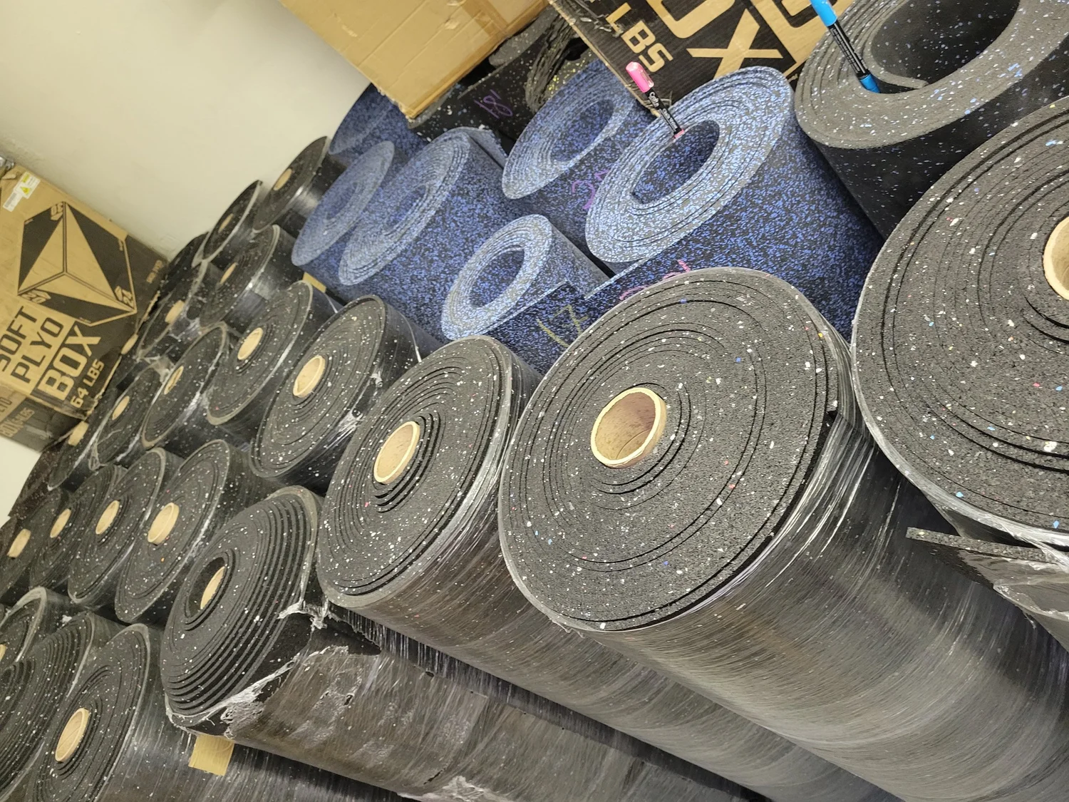 Gym mirror studio mirror — Rubber Flooring USA
