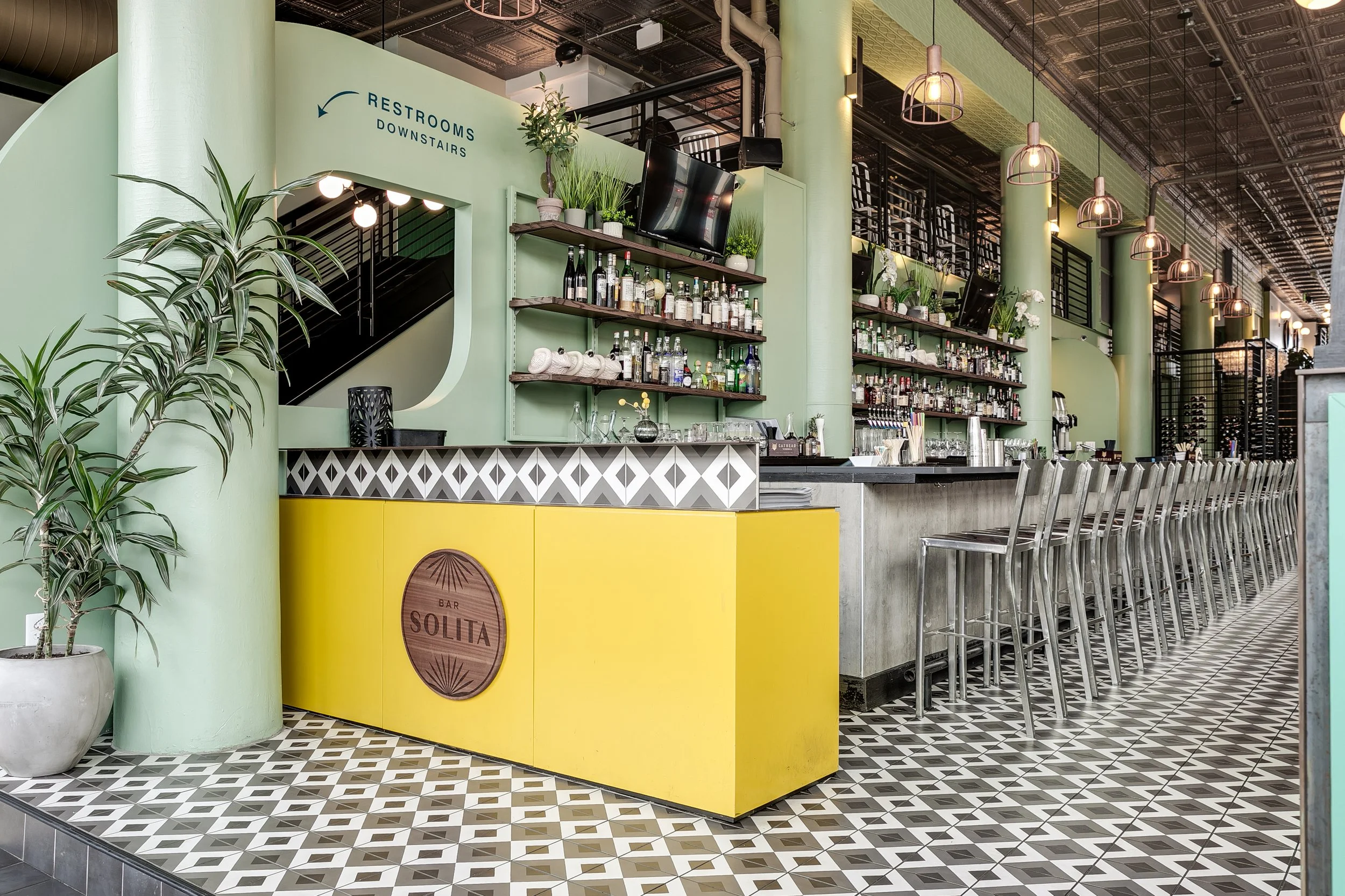 Bar Solita: A Lush Mediterranean Oasis — Campfire & Co. | Branding and ...