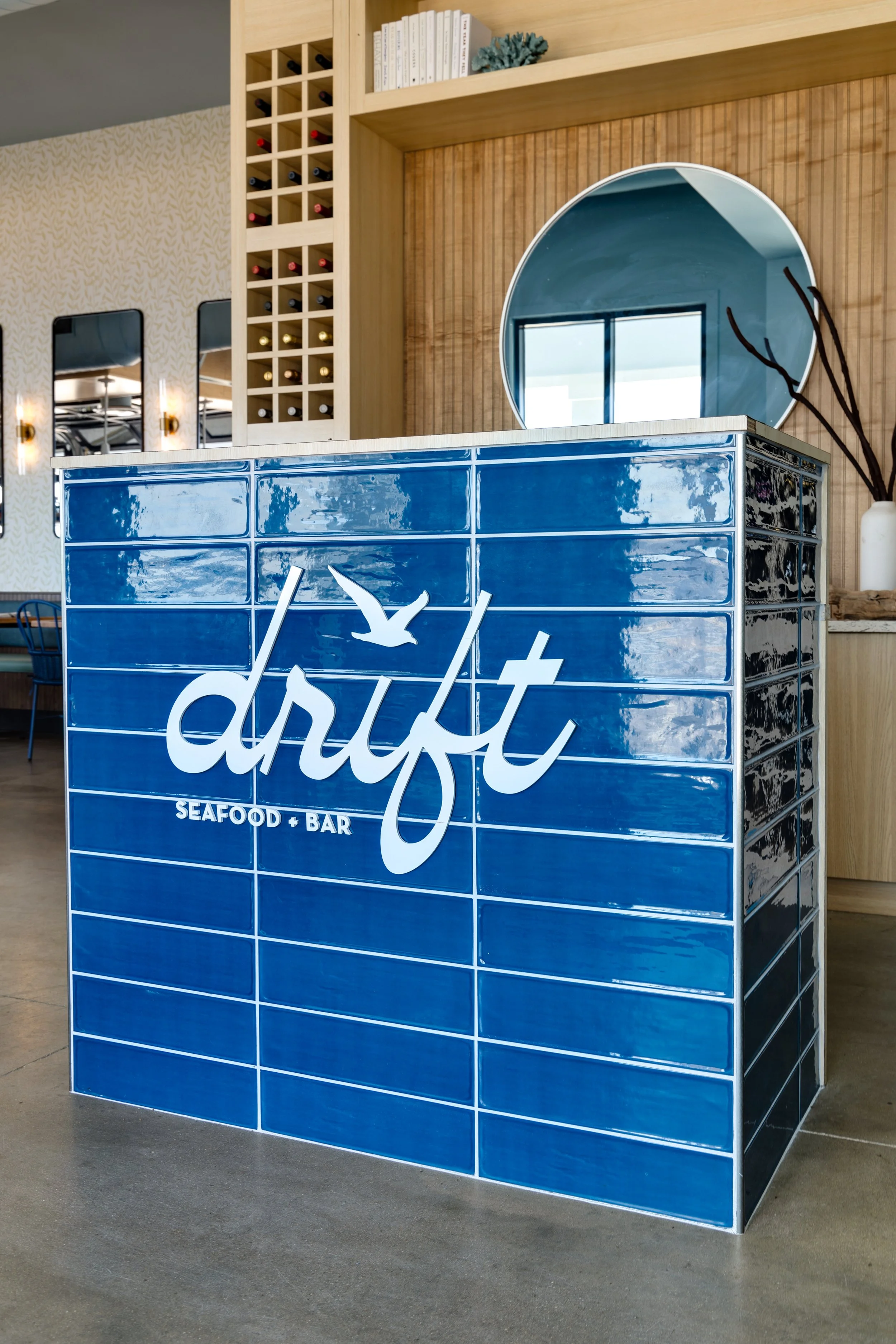 Drift Seafood + Bar — Campfire & Co. | Branding and Interior Design ...