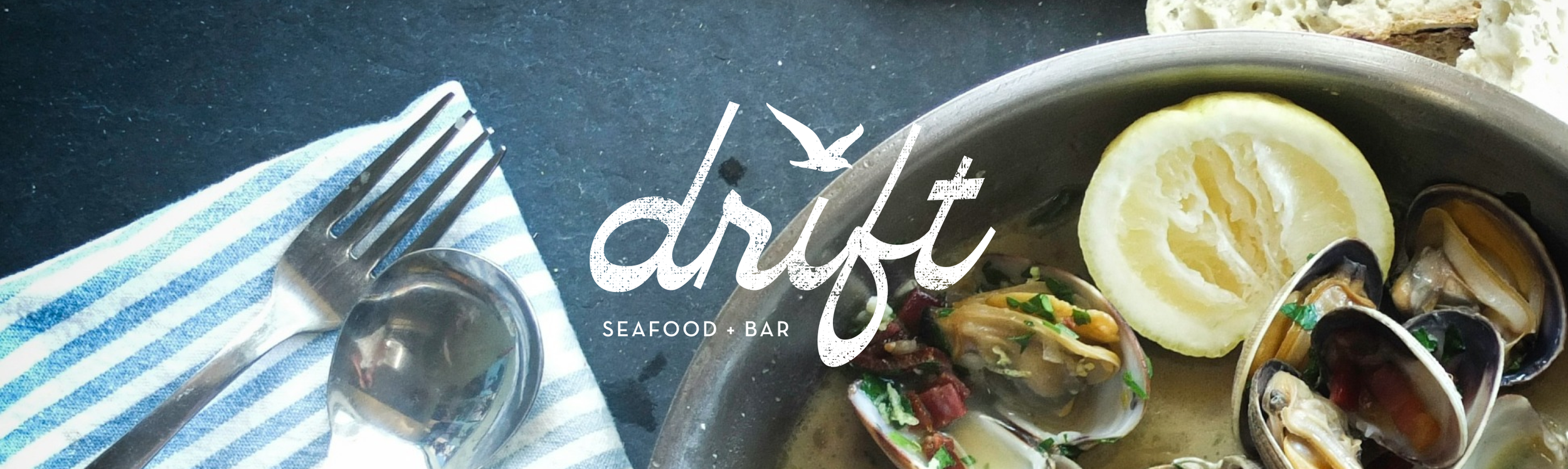 Drift Seafood + Bar — Campfire & Co. | Branding and Interior Design ...