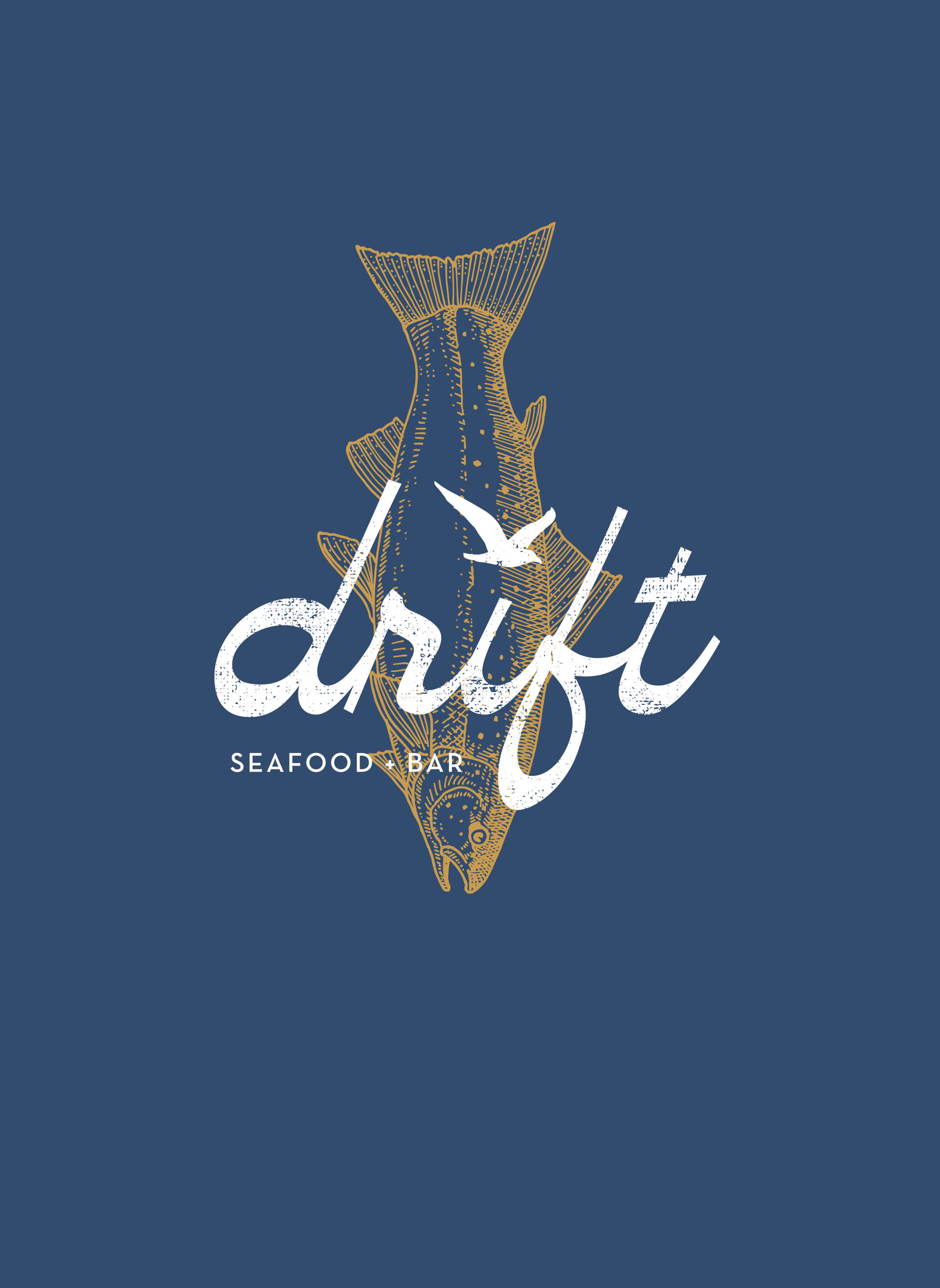 Drift Seafood + Bar — Campfire & Co. | Branding and Interior Design ...
