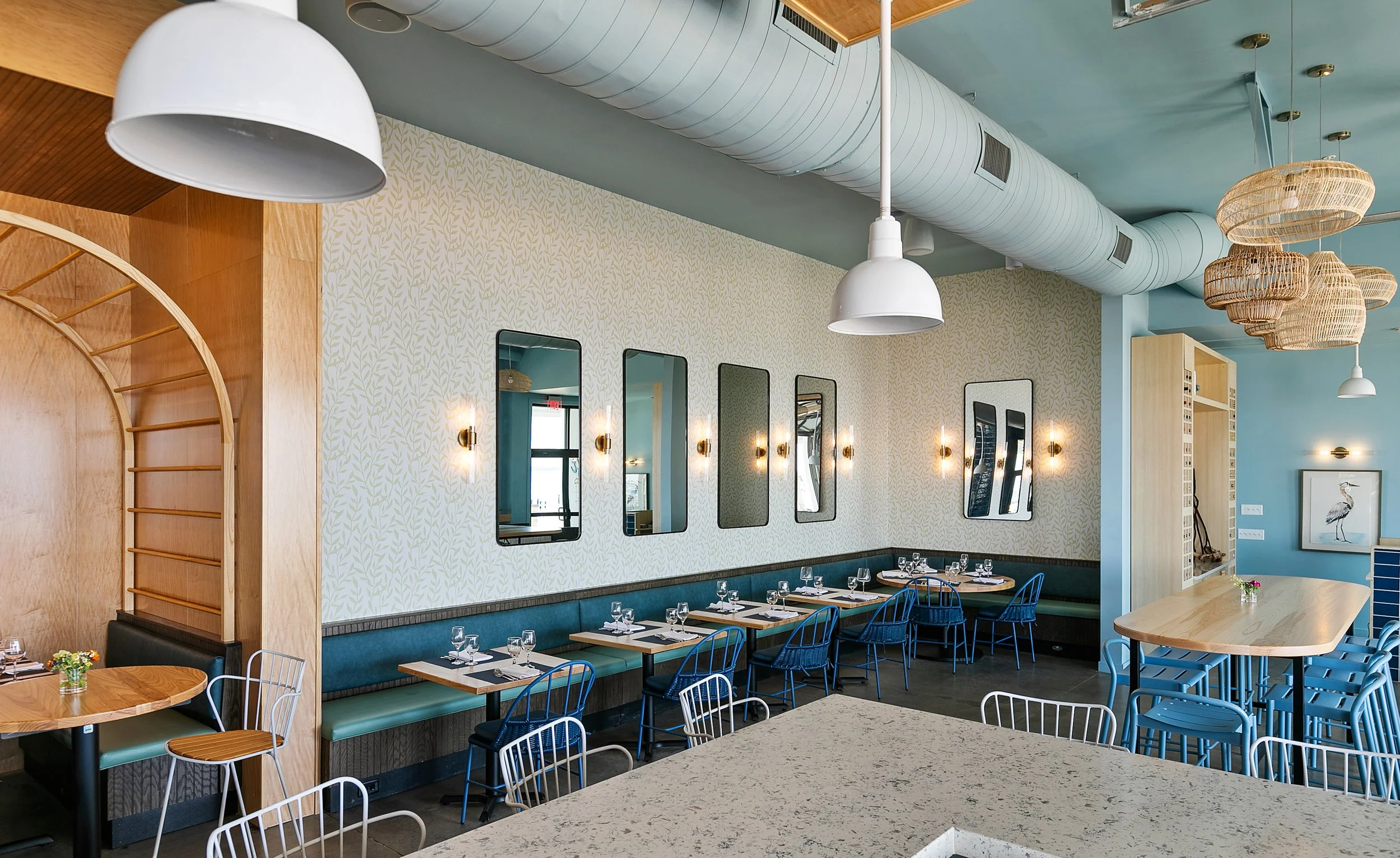 Drift Seafood + Bar — Campfire & Co. | Branding and Interior Design ...