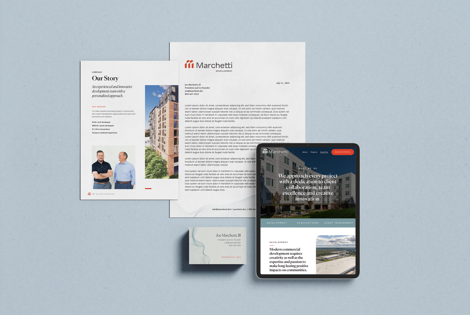 Marchetti Development — Campfire & Co. | Branding and Interior Design ...