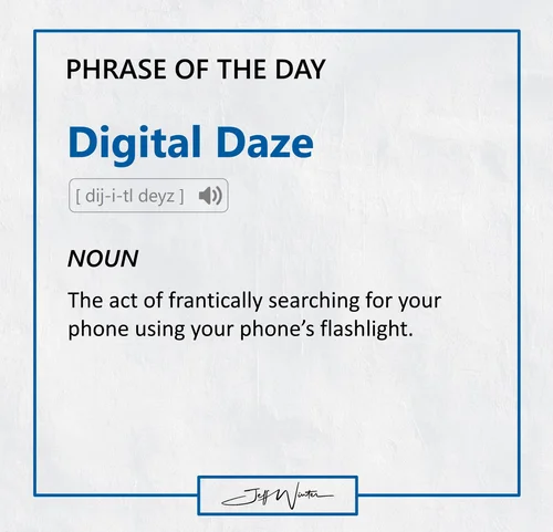 Digital Daze — Jeff Winter