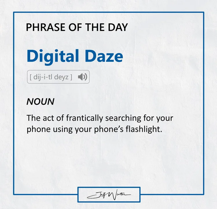 Digital Daze — Jeff Winter