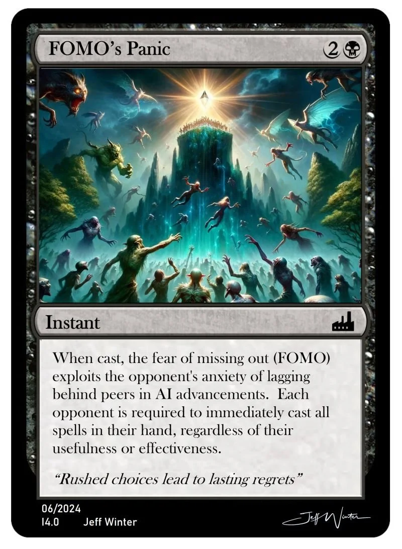 FOMO’s Panic — Jeff Winter