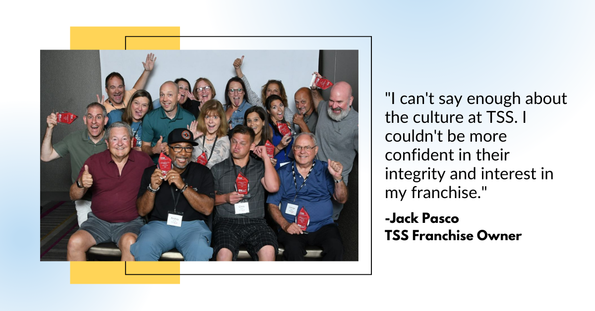 TSS Franchisor Culture: It all starts at the Top with TSS — TSS Photography