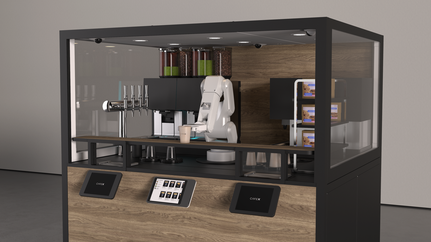 Commercial — Robotic Coffee Bars | Cafe X