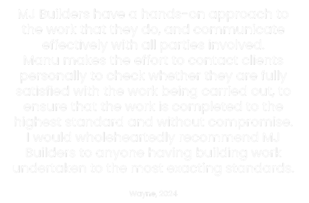 About — MJ Builders