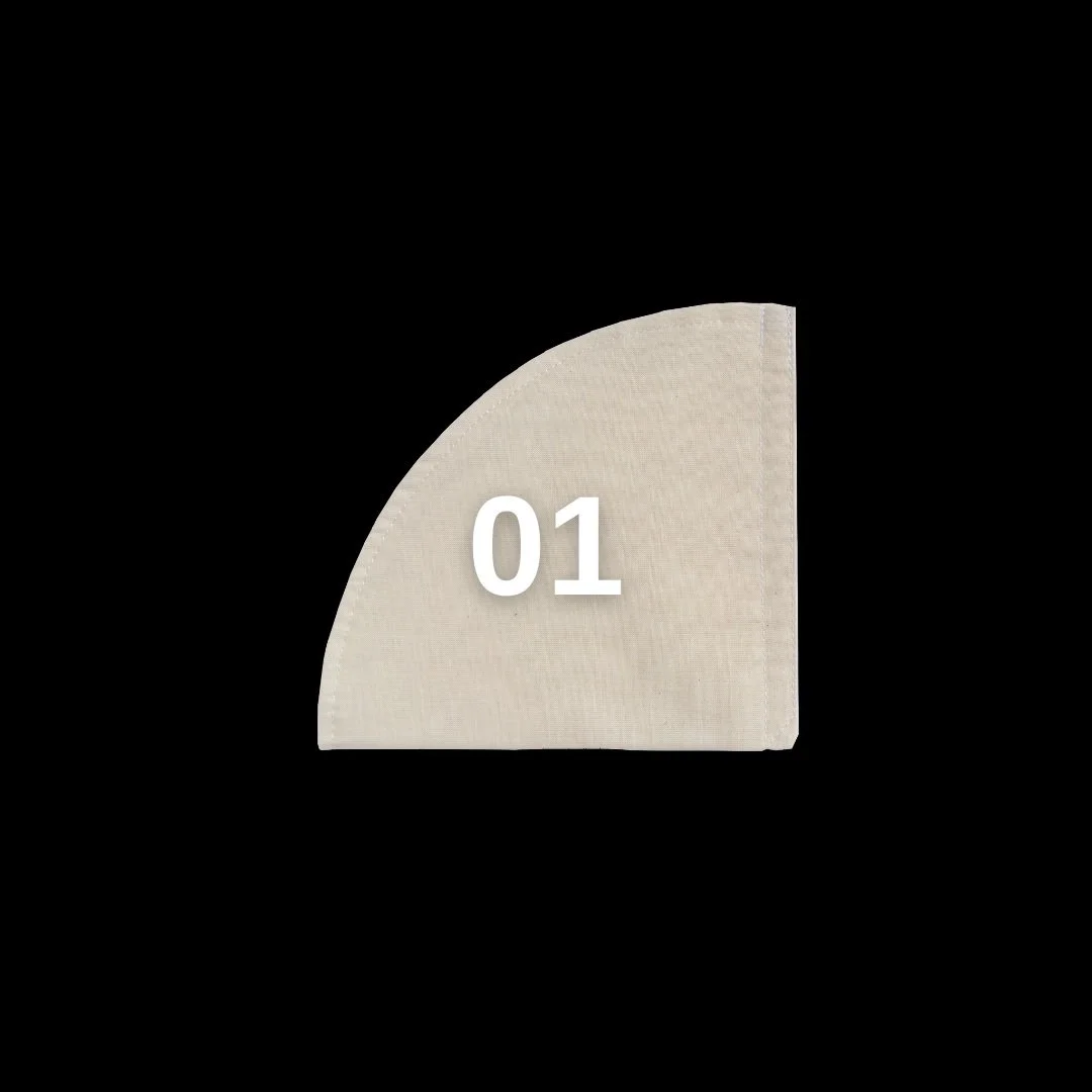 Aji Filter - Reusable Cotton Coffee Filter