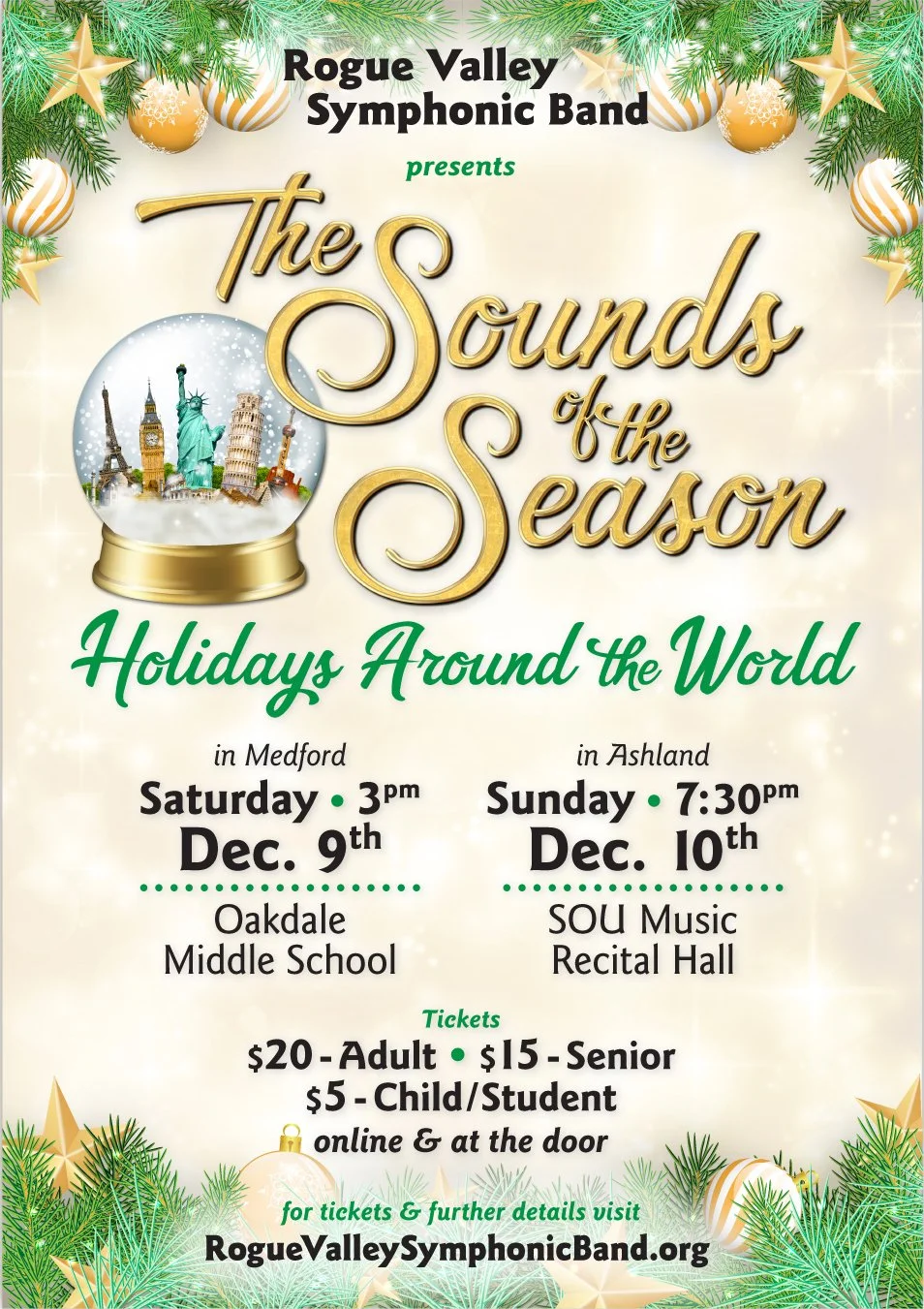 Concerts — Rogue Valley Symphonic Band