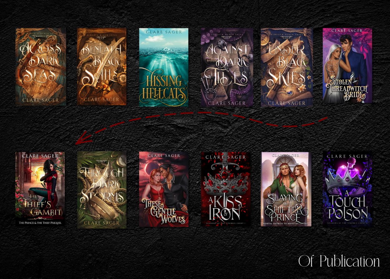 Sabreverse Reading Order — Clare Sager – Romantic Fantasy Author