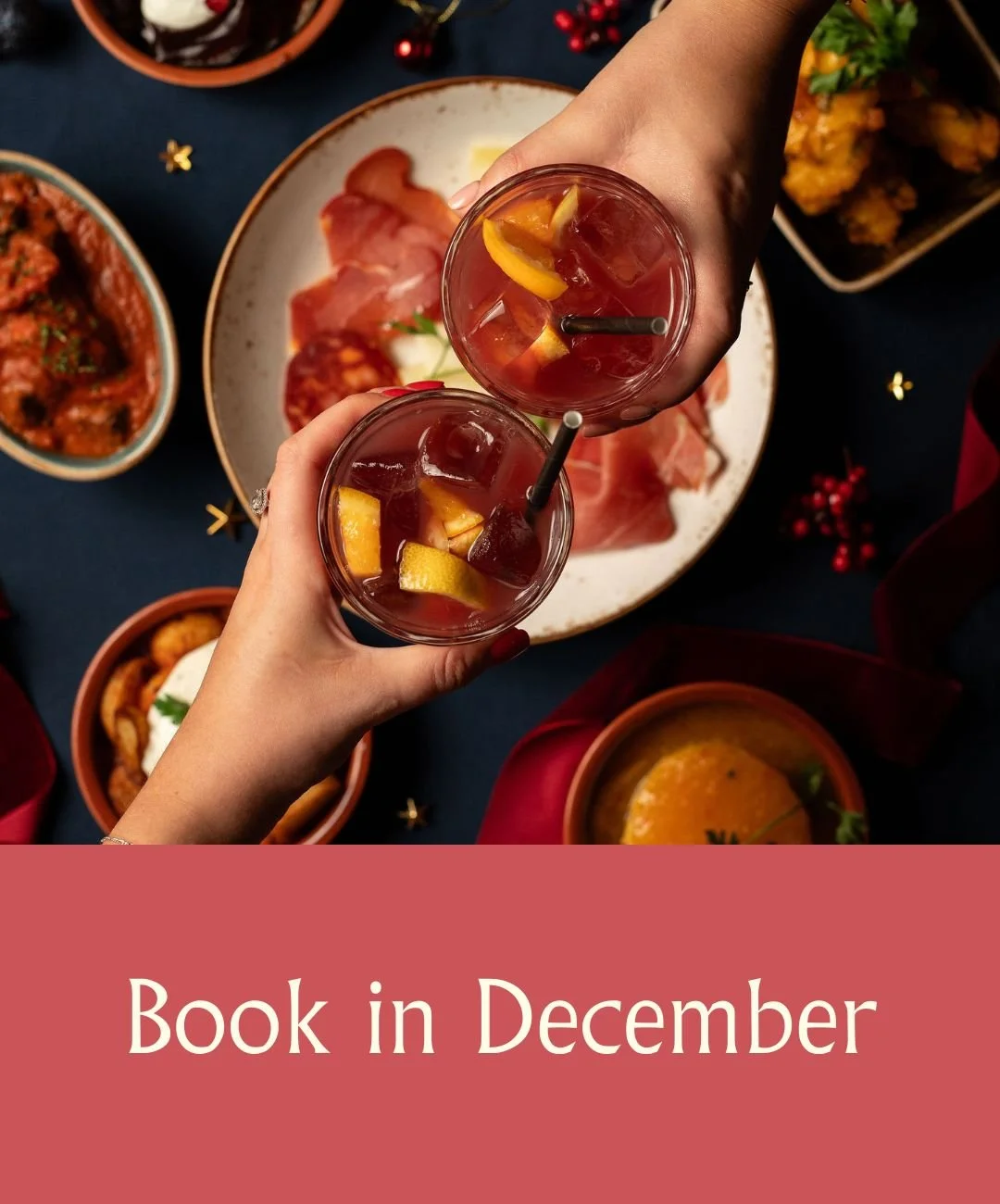Book Christmas — Cafe Andaluz
