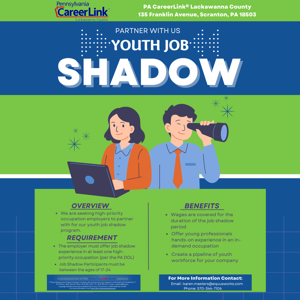 Youth Program - PA CareerLink® Lackawanna County