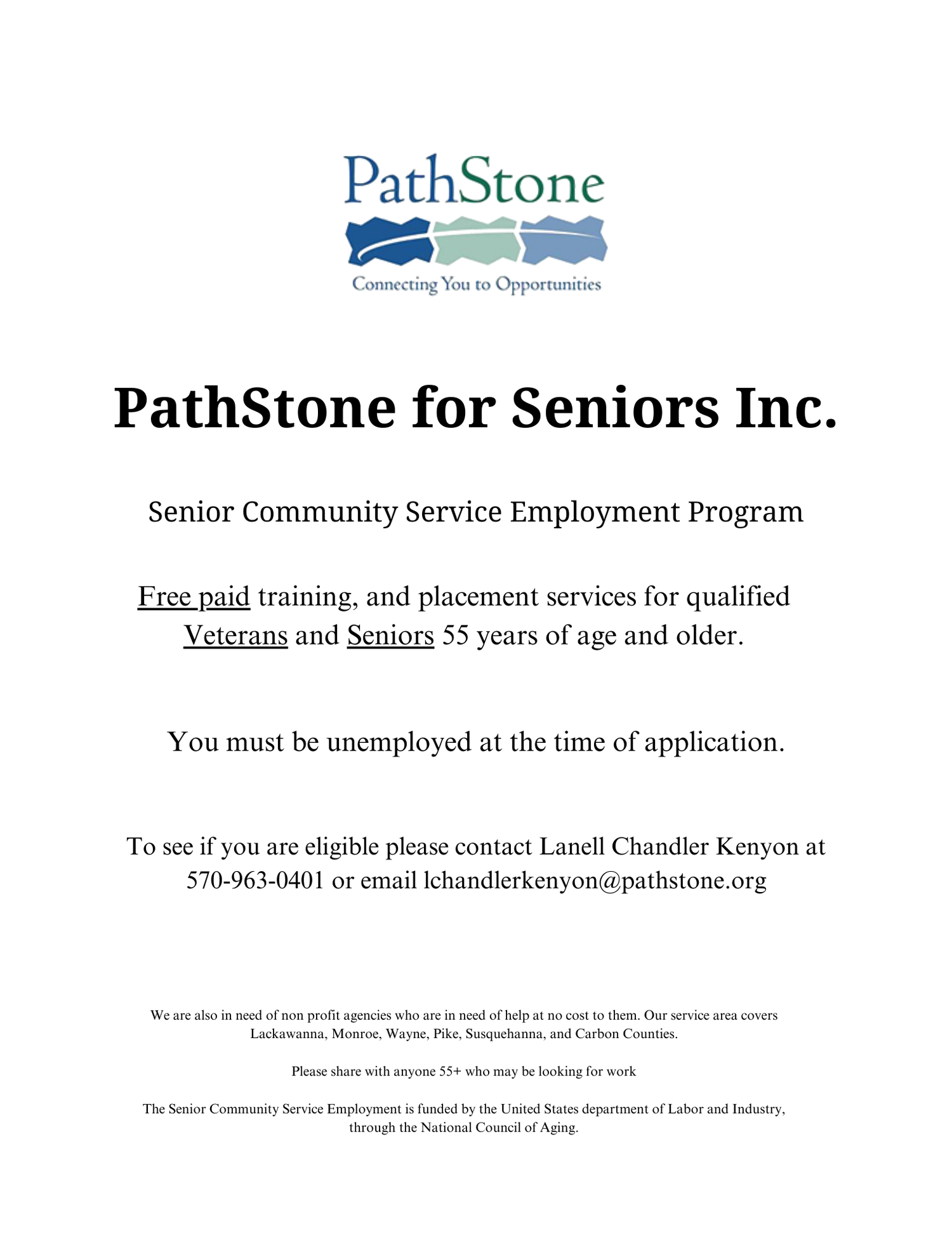 Pathstone - PA CareerLink® Lackawanna County
