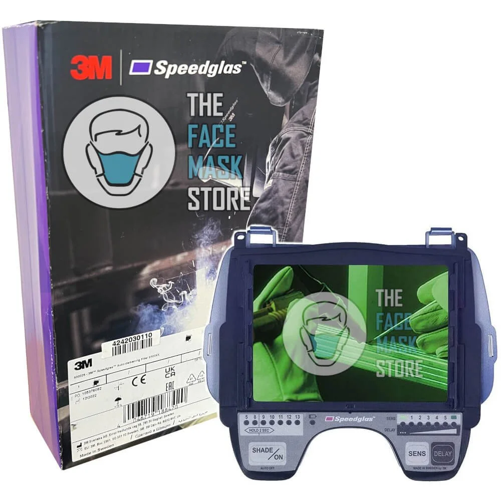 3M Speedglas 9100XX Auto Darkening Welding Filter - Enhanced Clarity & Safety — The Face Mask ...