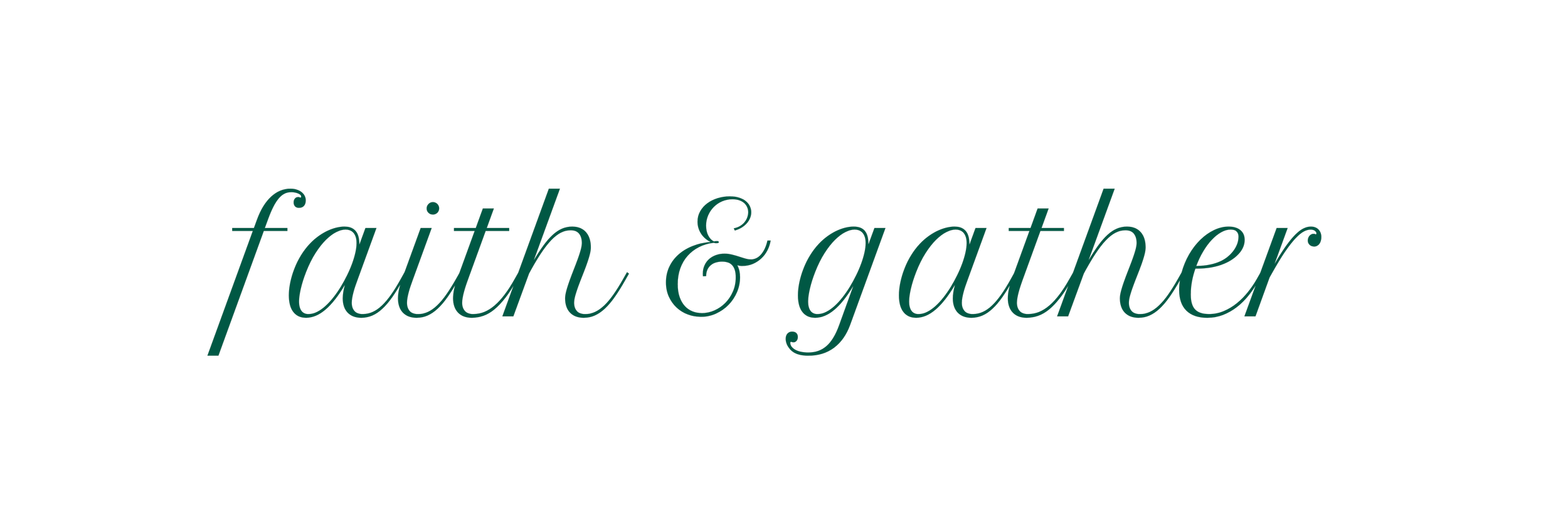 Integrating Faith and Work: God's Vision for Your Career — Faith & Gather