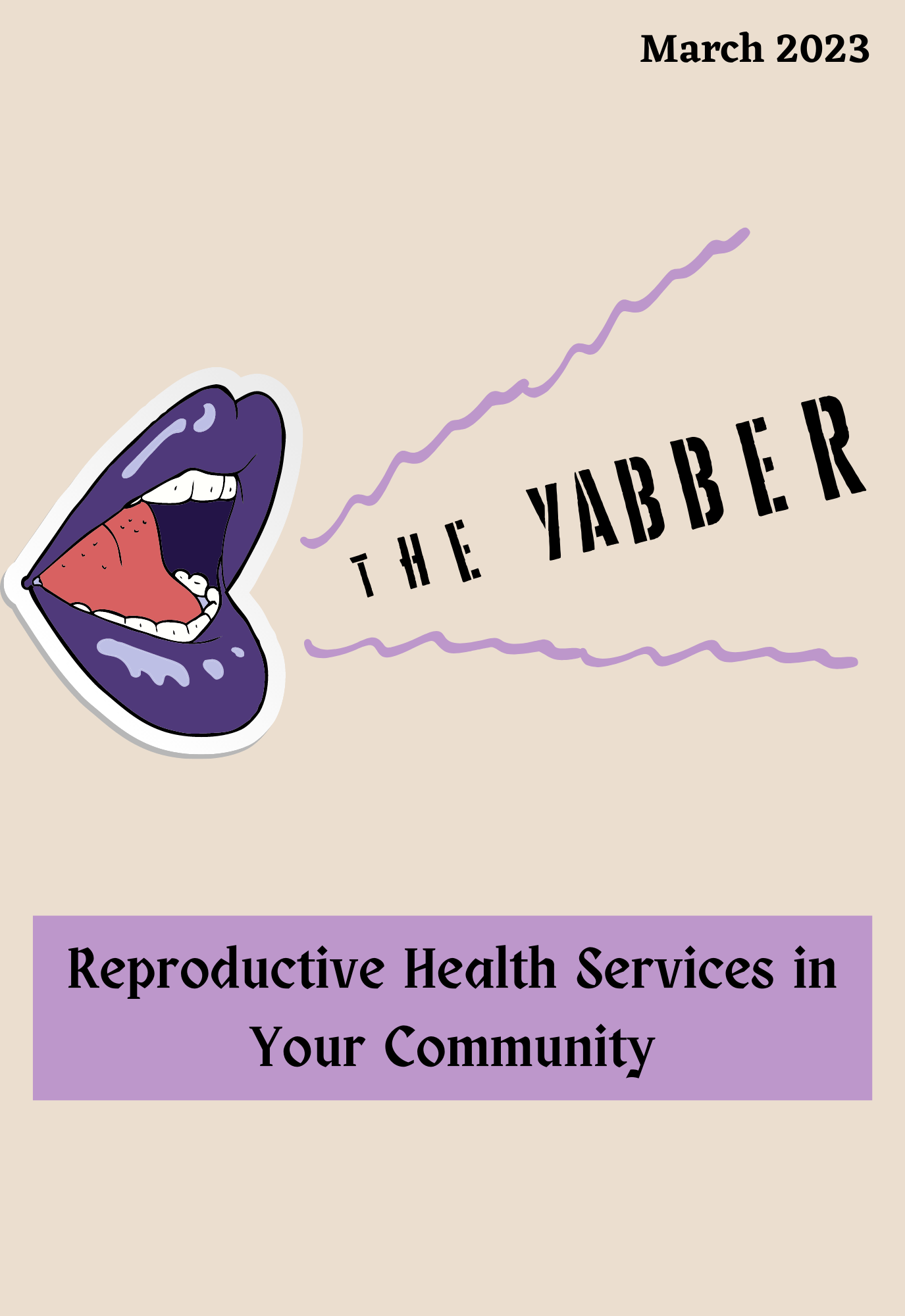 The Yabber First Edition - Reproductive Health Services in Your ...
