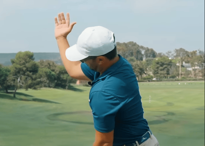 Serve the Tray Golf Swing Drill: Shoulder Mobility, External Rotation ...