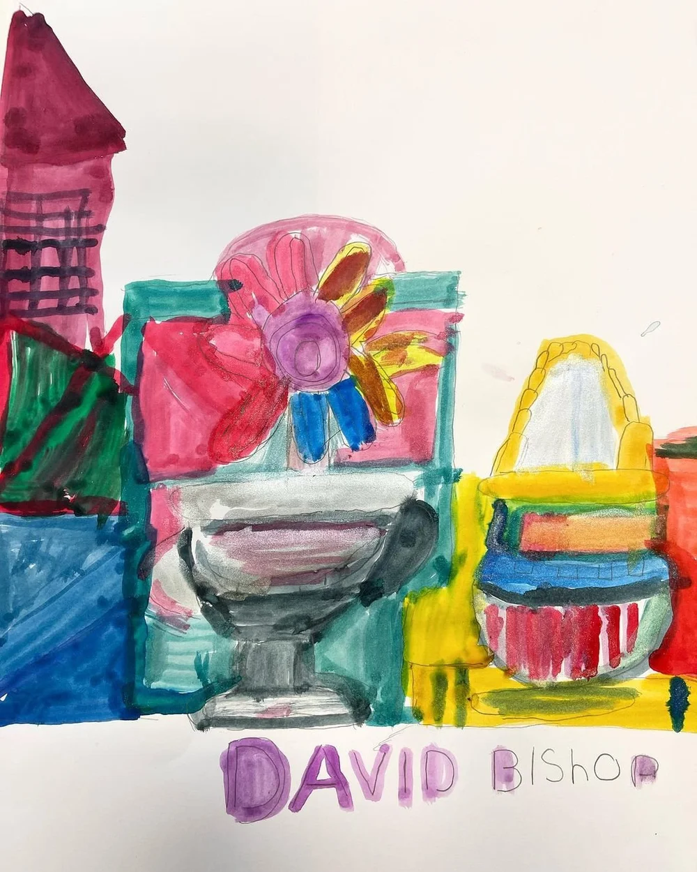 David Bishop Artist Page — Vibrant Palette