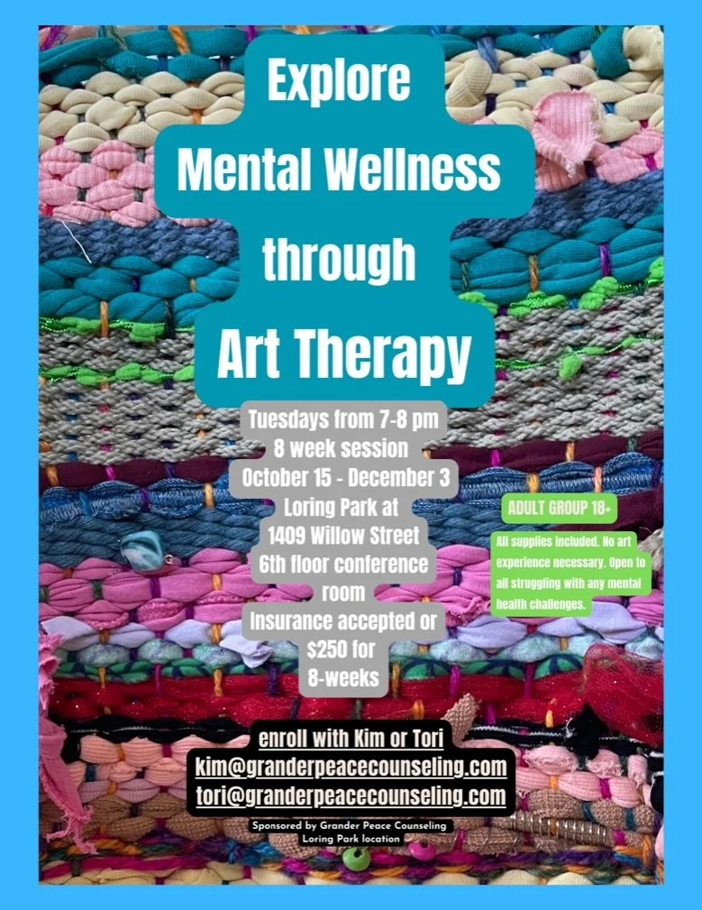 Adult Art Therapy Group — Grander Peace Counseling LLC