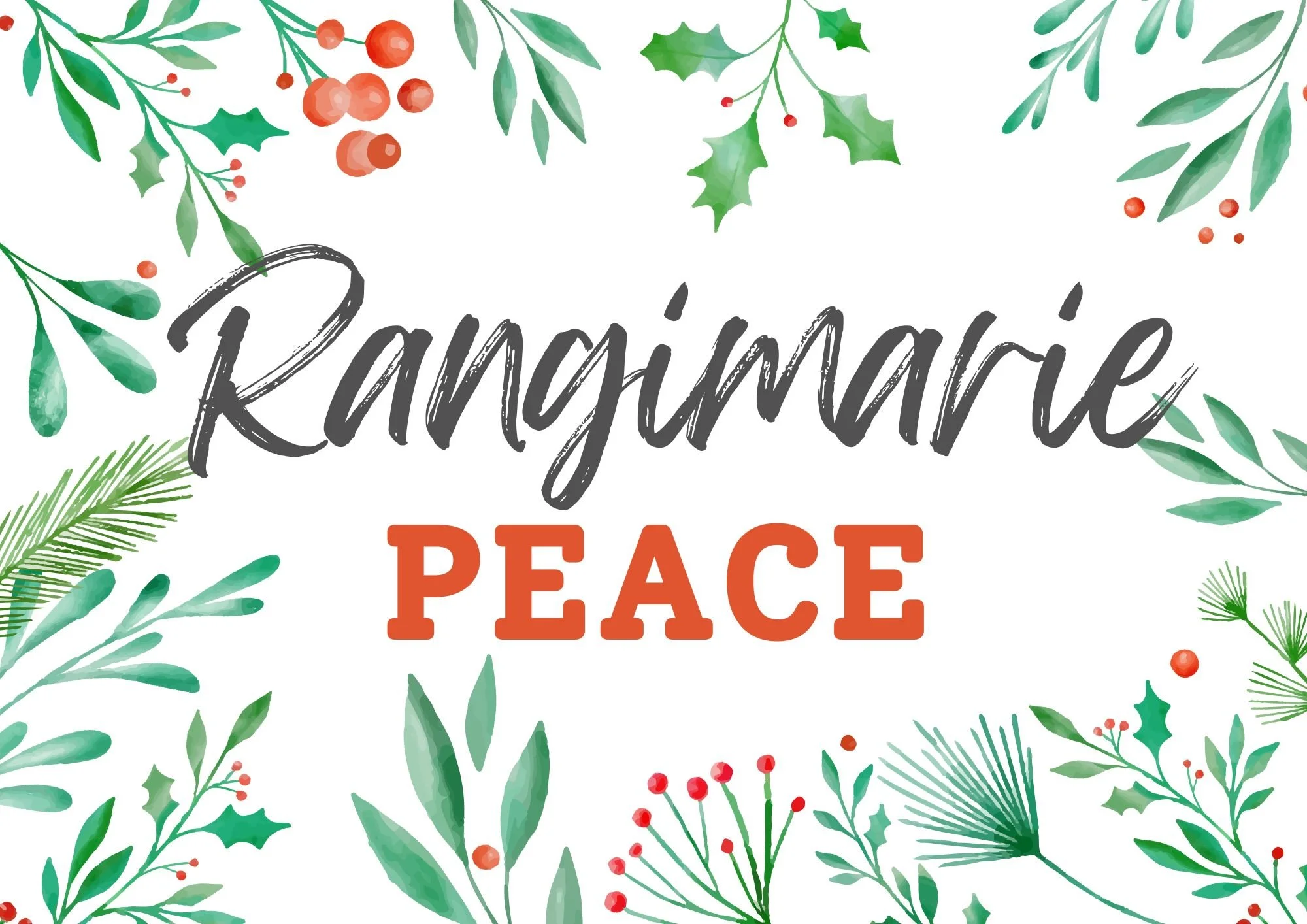 Rangimarie | Peace — All Saints Burwood