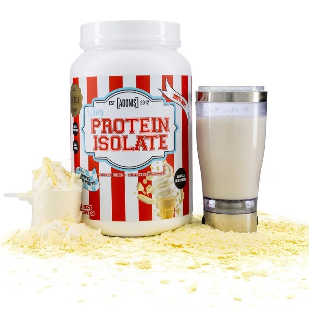Adonis Gear “Vanilla Ice Cream” Protein Powder — Dare to Dream Dietetics