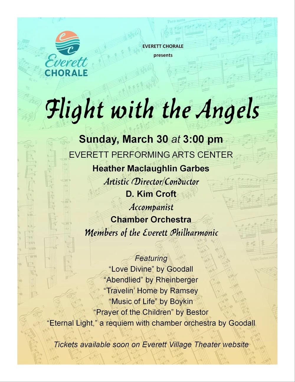 Upcoming Events — The Everett Chorale