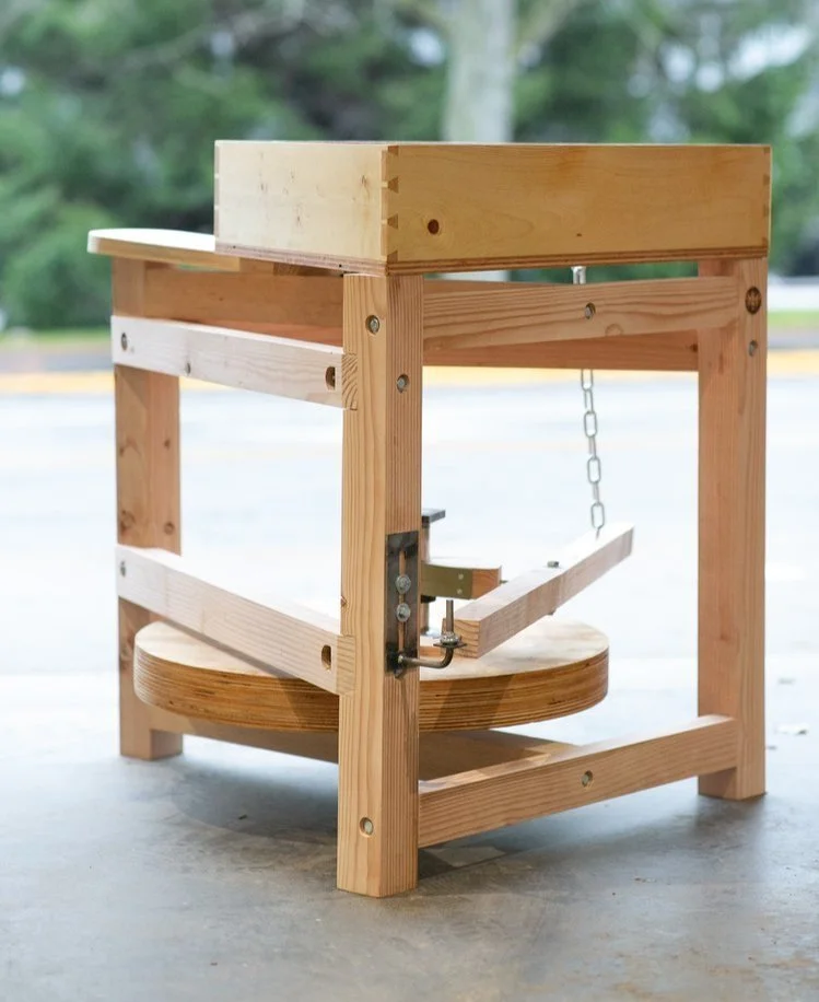 Leach Style Treadle Wheel — True West Craftworks - Home Renovation and ...