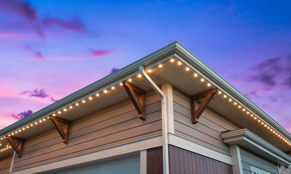 Gemstone Lights Edmonton Dealer — Alberta Bucket Truck