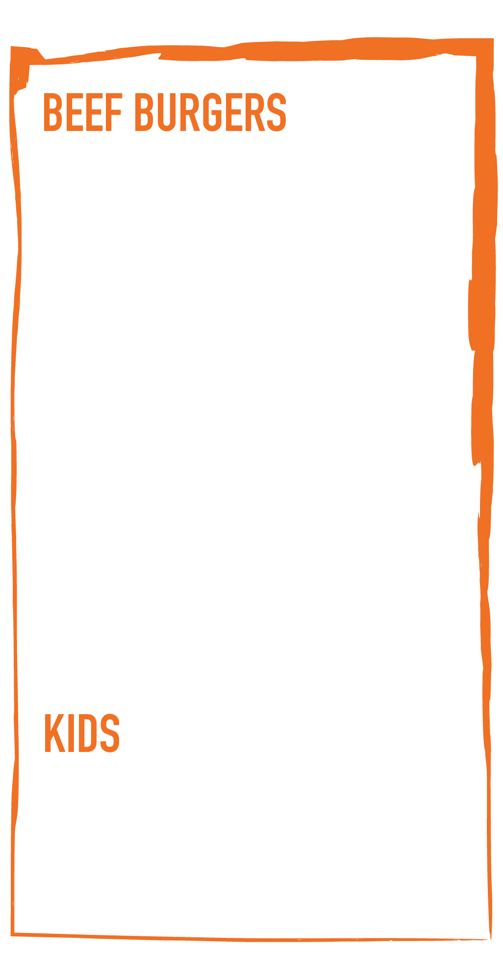 Menu 1 — Big Rigz Burger Co 2023