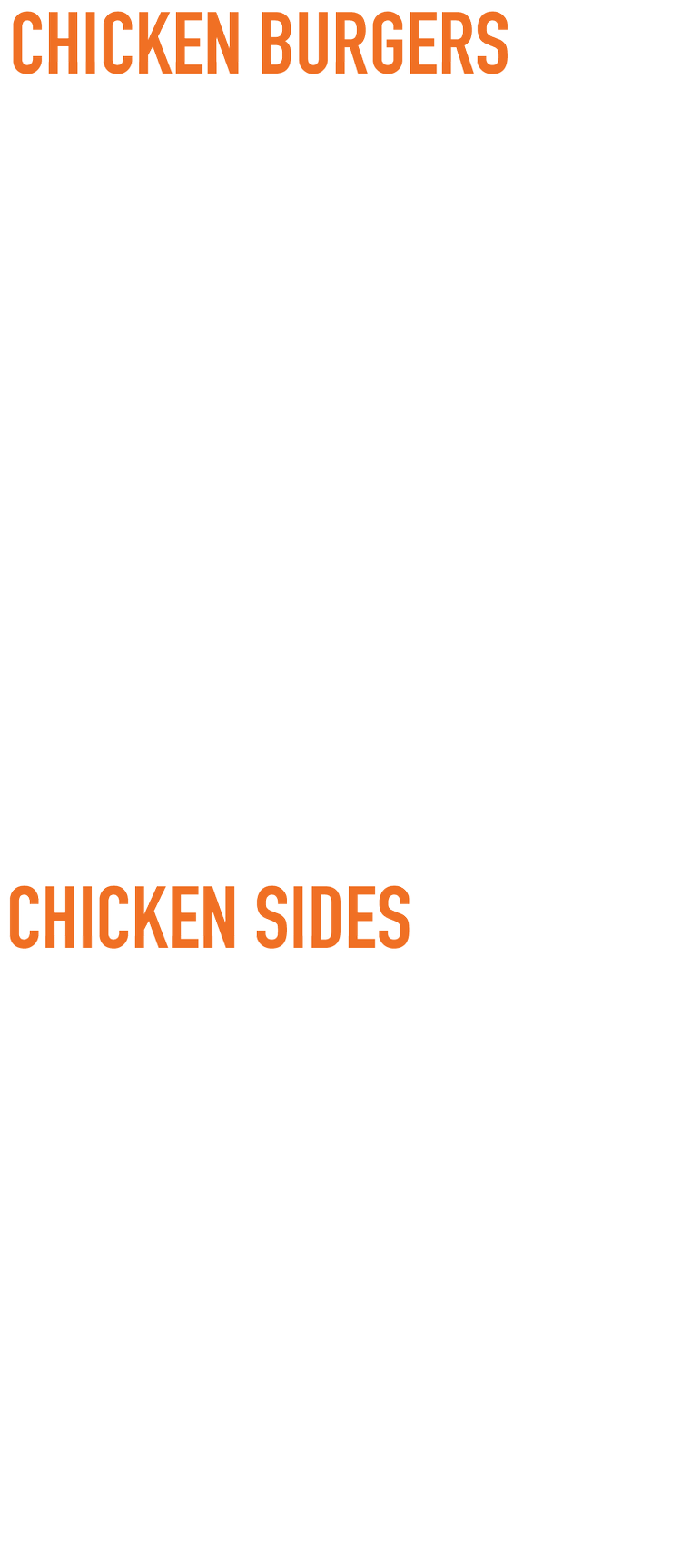 Menu 1 — Big Rigz Burger Co 2023